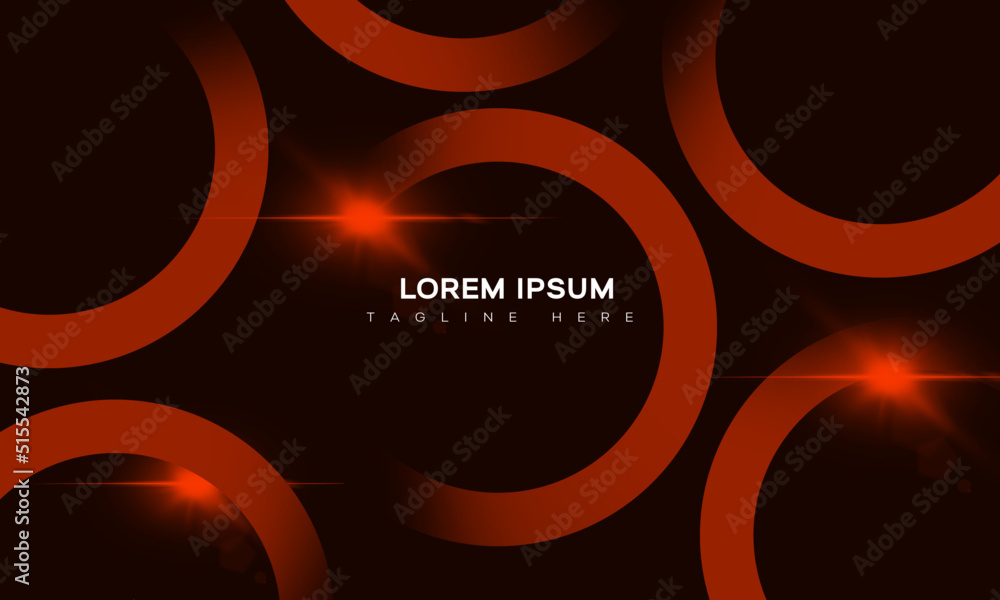Abstract background of geometric graphic elements in dark red color ...