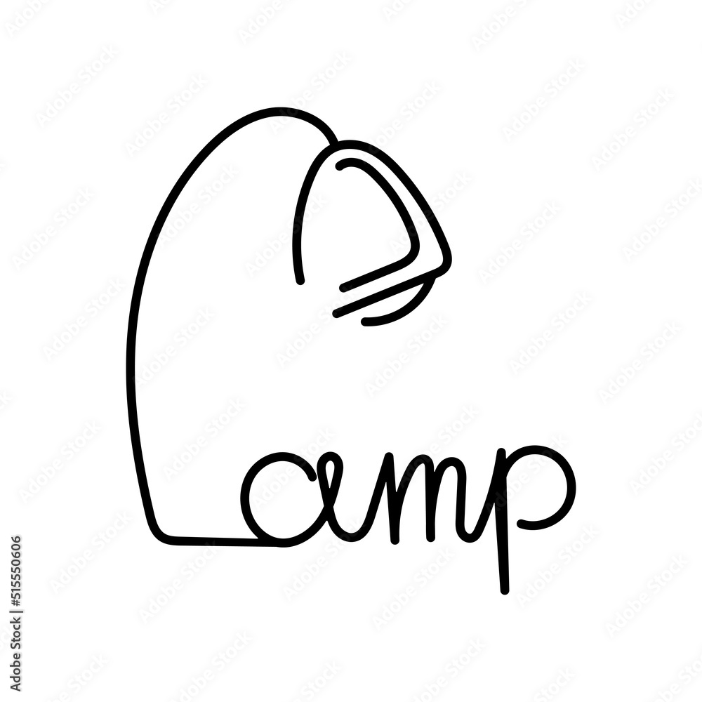 Lamp Logo design. Word lamp logo. Logotype table lamp Vector flat ...