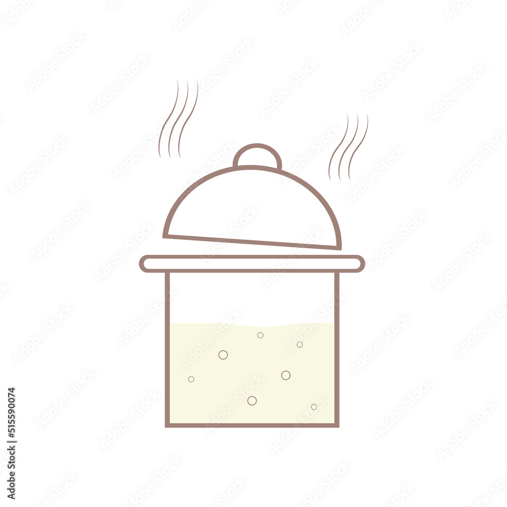 Vector logo, abstract food vector template. Illustration design of cafe ...