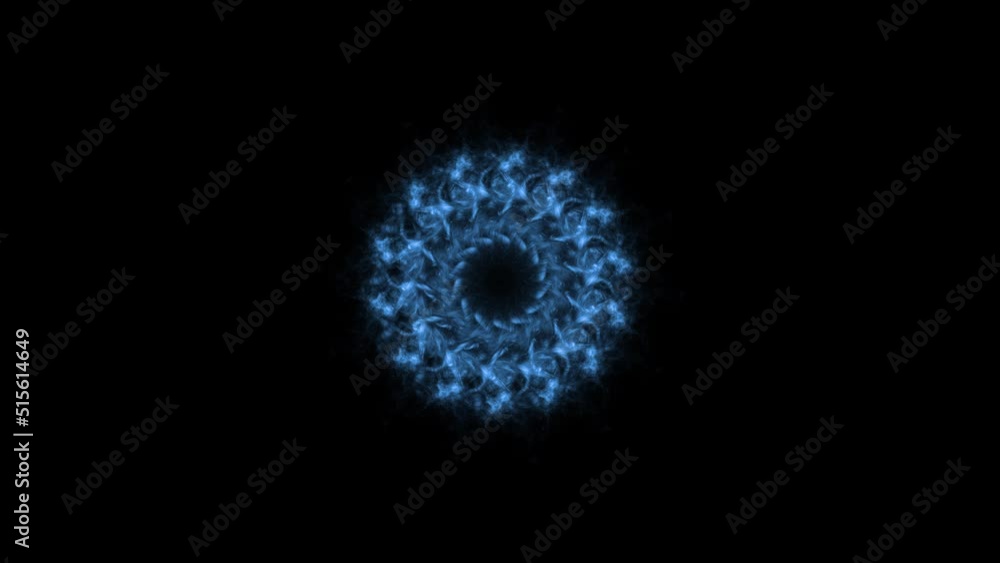 4K Abstract motion background animation shining particles stars sparks ...