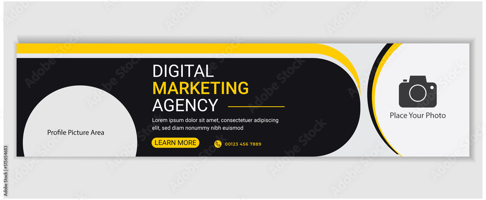 social media Linkedin Background Banner design Stock Vector | Adobe Stock