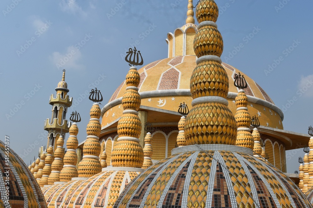 Famous 201 Gombuj Masjid (Dome Mosque) in Tangail district, Dhaka ...