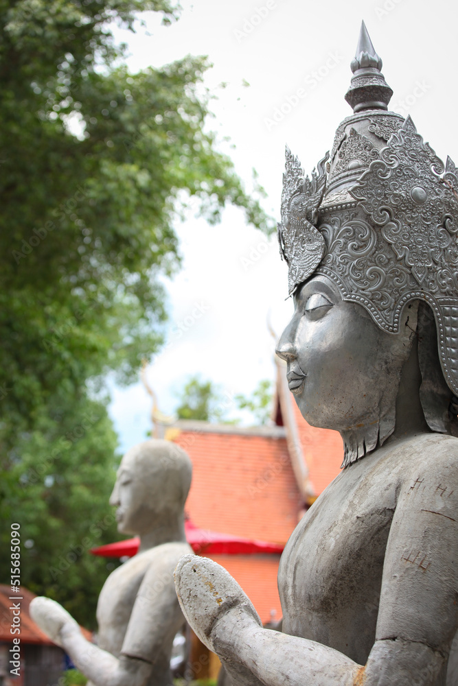 Buddha, silverware, offerings, gods, sacred objects, Buddha statues ...