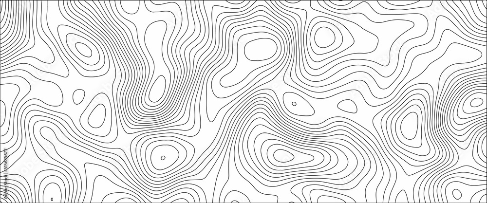Topographic map background. Grid map. Vector illustration .Creative ...