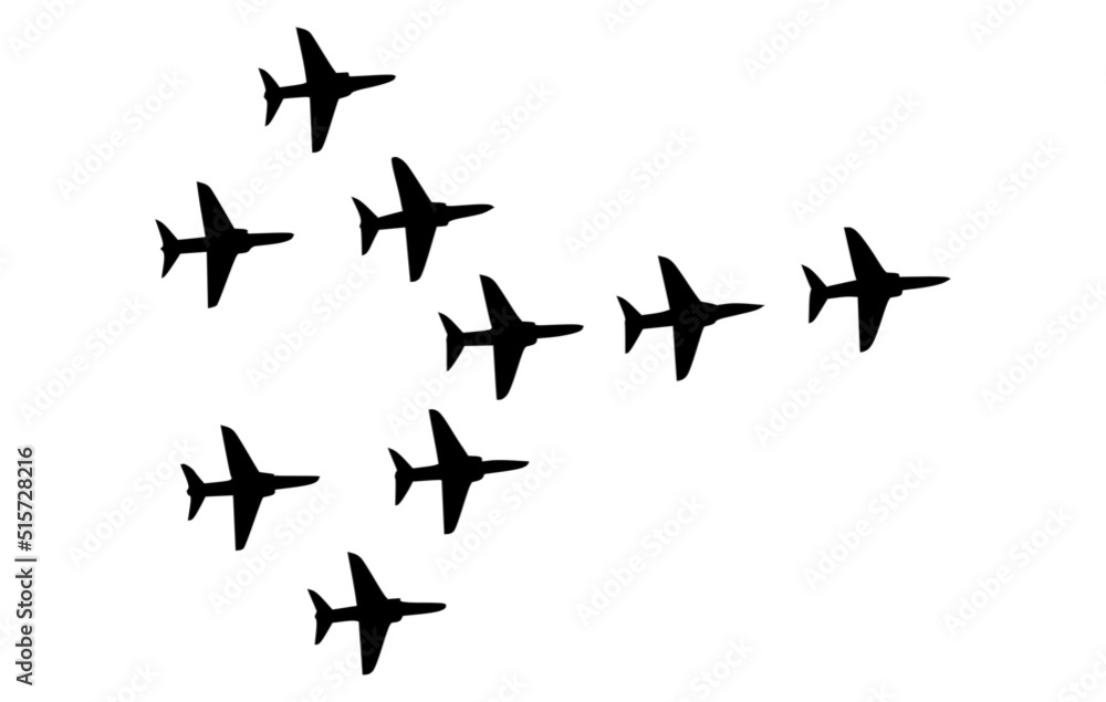 Airplane flight pattern white background. Seamless pattern plane ...