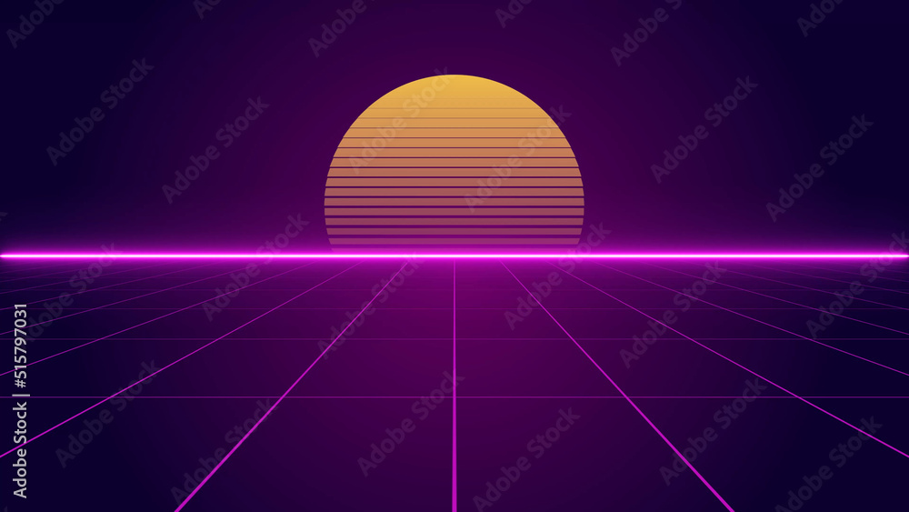 Vintage old style background 1980-1990 - 80s and 90s retro style ...