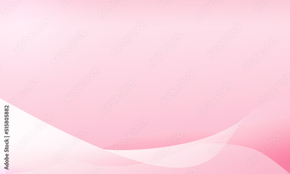 Soft light pink background with curve pattern graphics for illustration ...