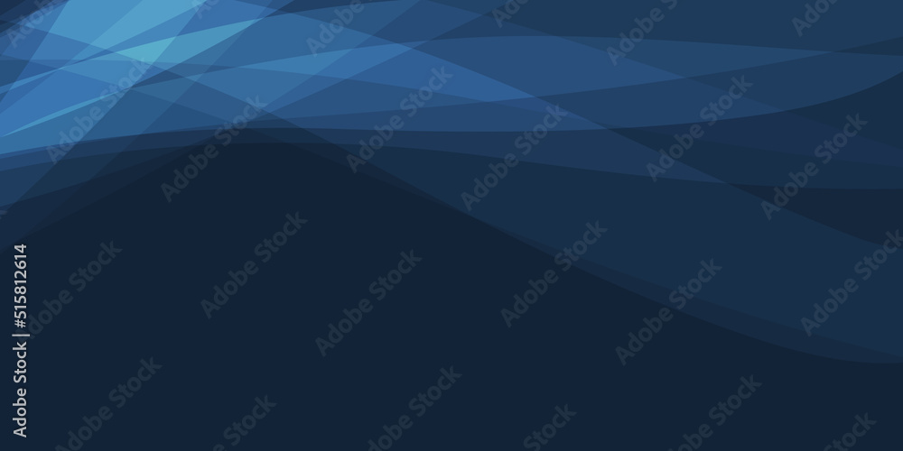 Abstract Dark Blue Header Template, Futuristic Gradient Poster ...