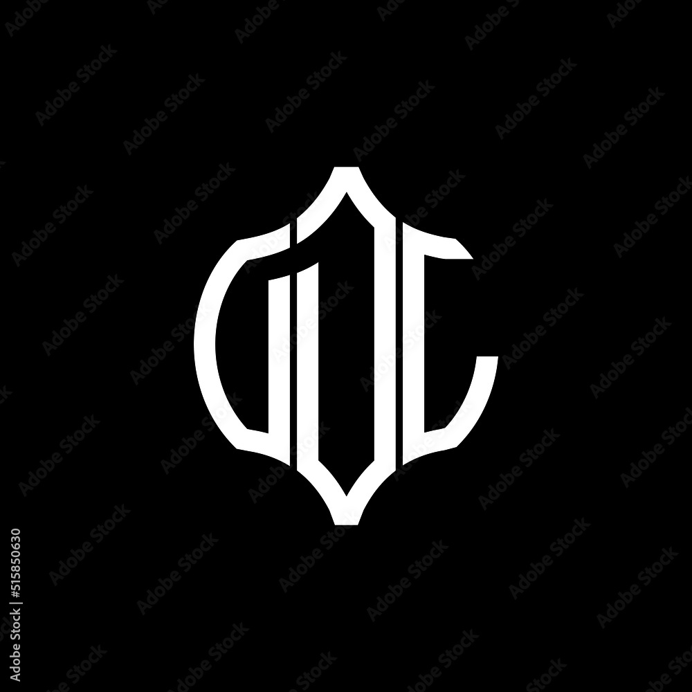 DDL letter logo. DDL best black background vector image. DDL Monogram ...