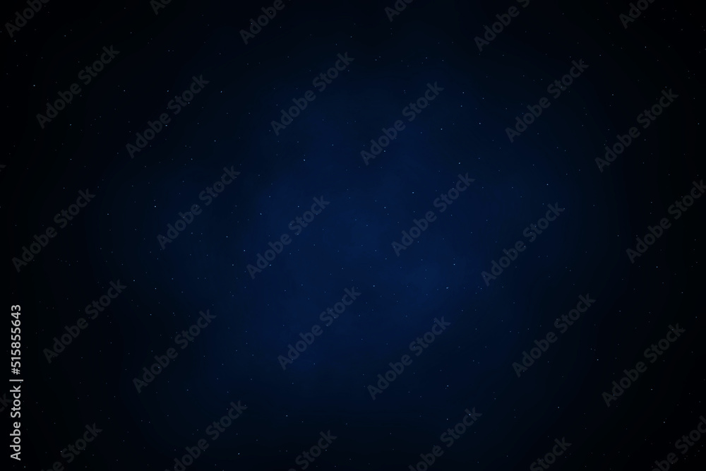 Stars in the night. Dark blue night sky with stars. Galaxy space ...