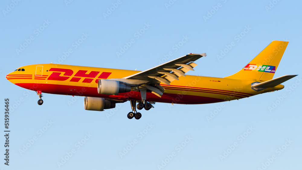 DHL operated by European Air Transport EAT Airbus A300B4-622RF (A300 ...