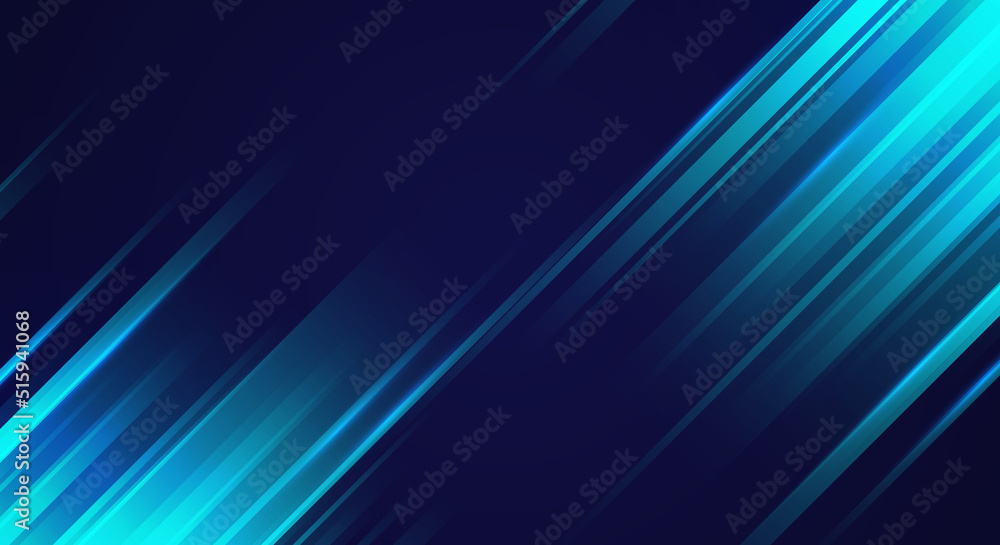 Abstract Blue Speed Line Background Stock Vector | Adobe Stock