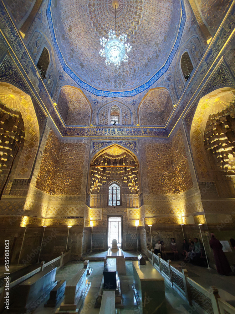 Tomb of Amir Timur, Tamerlane, amazing asian architecture, Samarkand ...