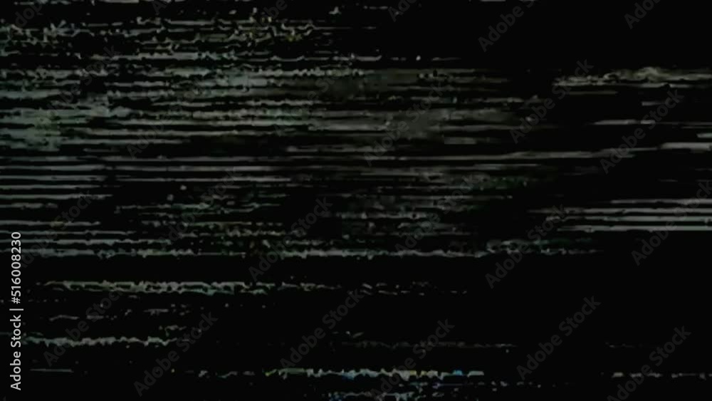 Retro glitch. Analog noise texture. VHS damage transition overlay ...