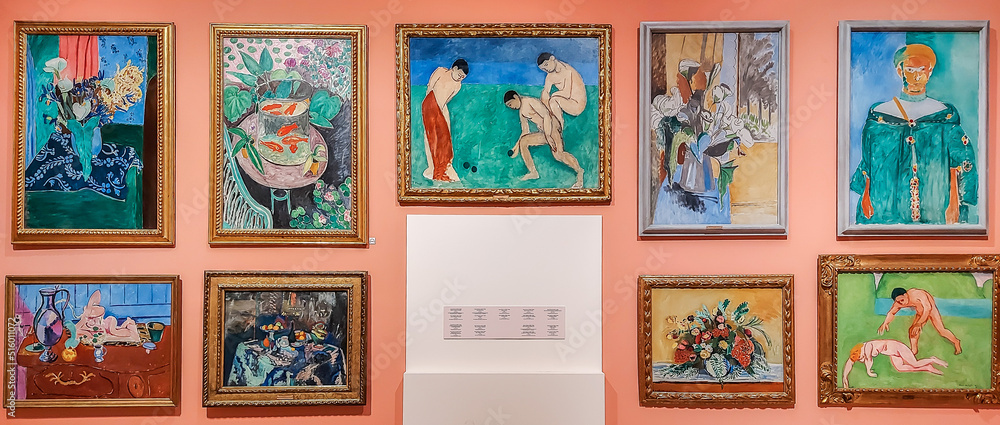 Paintings by Henri Matisse. Exhibition "The Birth of Modern Art: Sergey ...