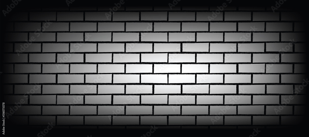 Grunge, empty background brick wall side view. Funny block stone for ...