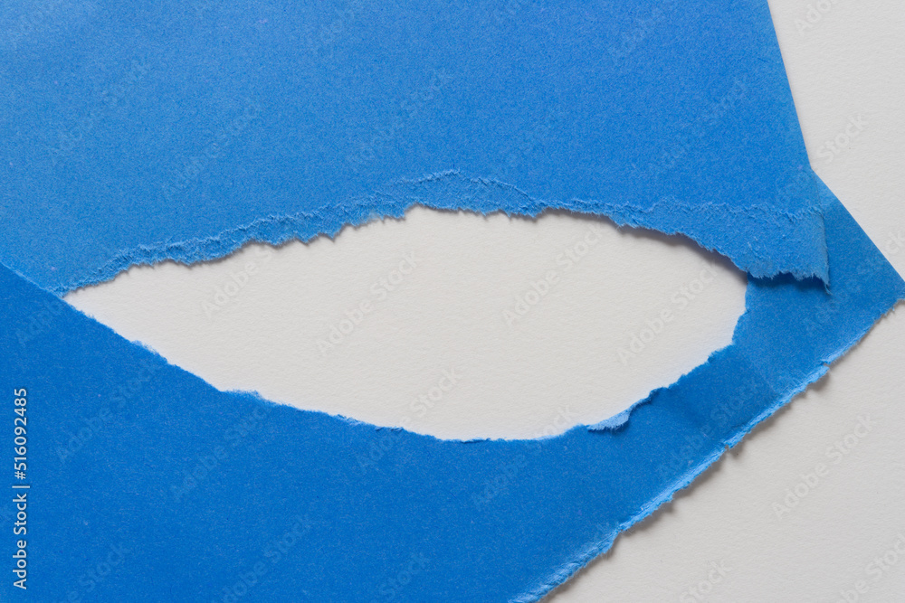 blue torn paper Stock Photo | Adobe Stock
