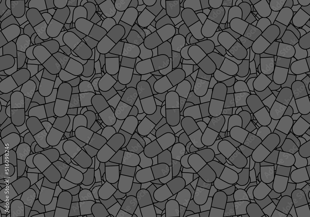 Medicine seamless pills pattern for kids and wrapping paper and clothes ...
