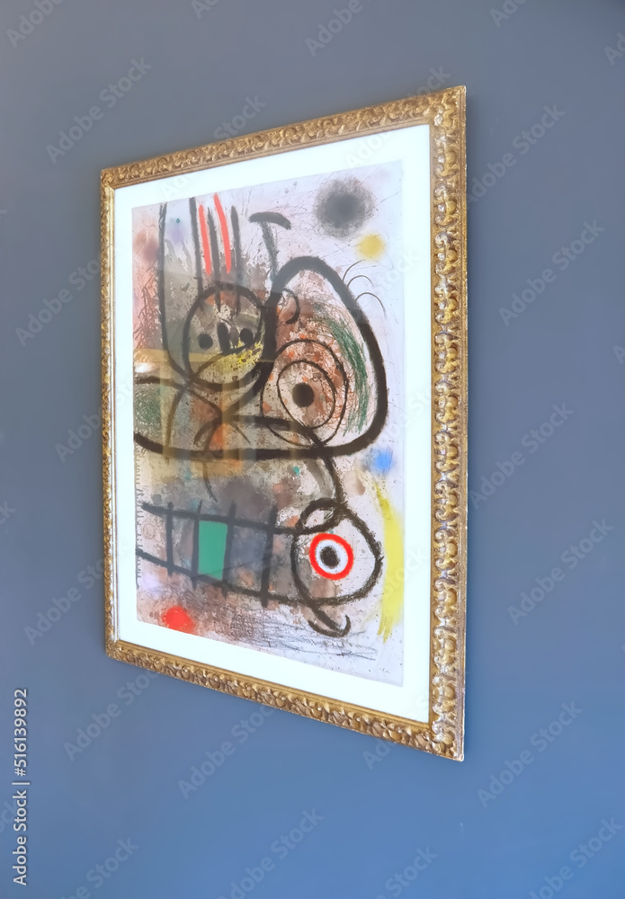 Joan Miro collection inside Serralves museum of Contemporary art in ...