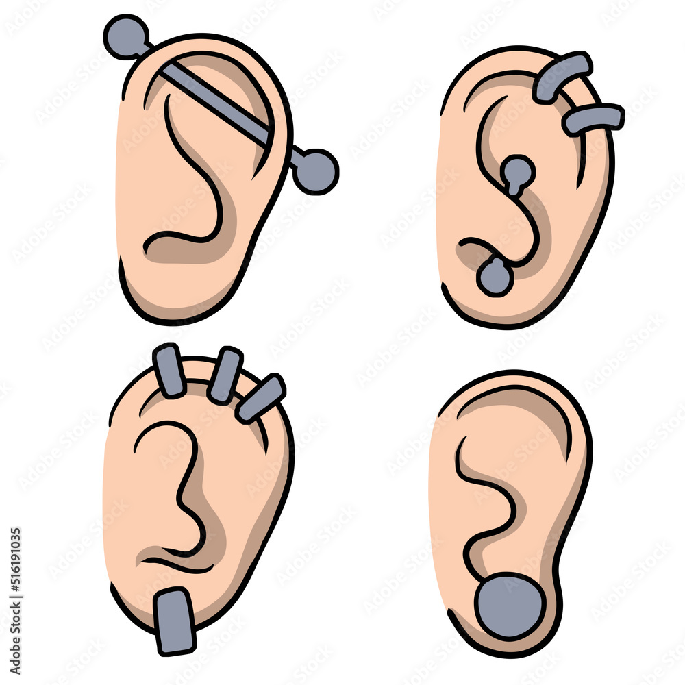 Pierced Ear Clip Art