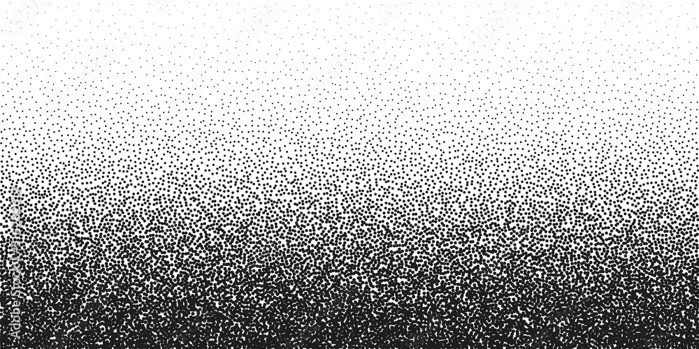 Stipple pattern, dotted geometric background. Stippling, dotwork ...
