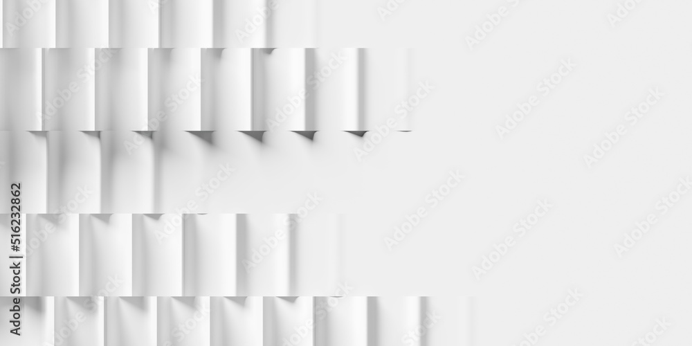 Random shifted hard stepped wide white wave bands background wallpaper ...