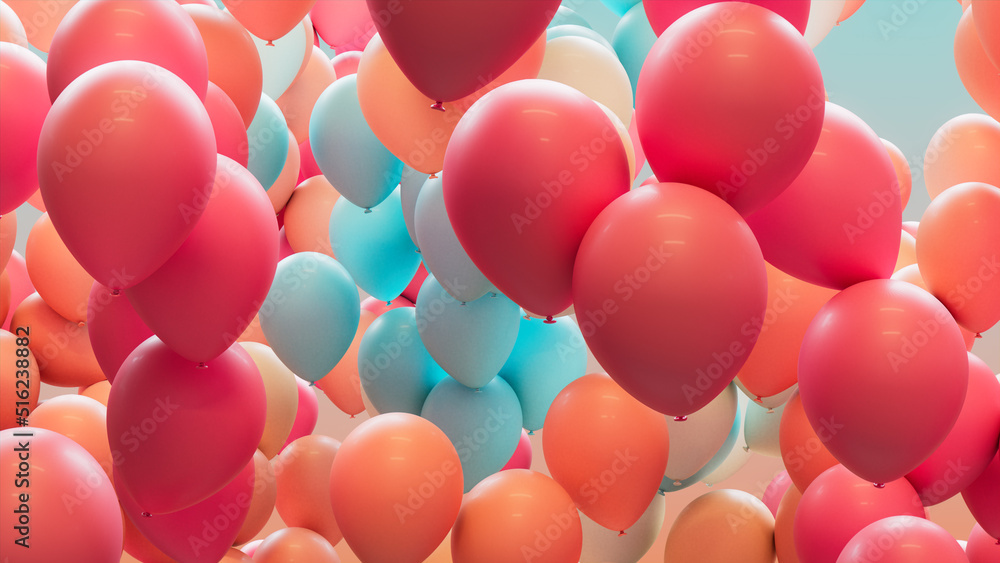 Colorful Balloons Wallpaper