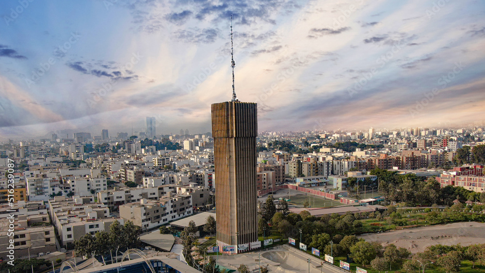 Torre de Limatambo, Lima, Perú Stock Photo | Adobe Stock