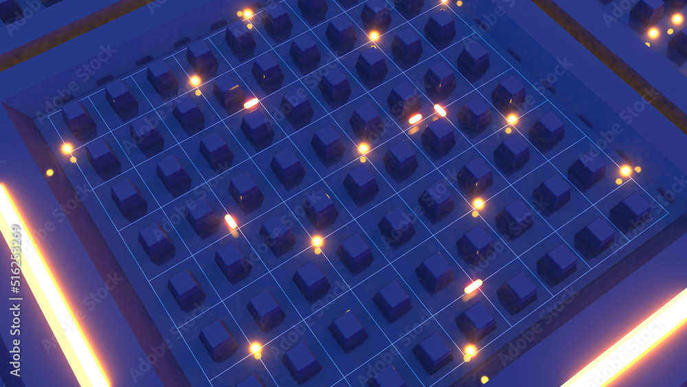 Abstract Concept Background Image Semiconductor nanotechnology and ...