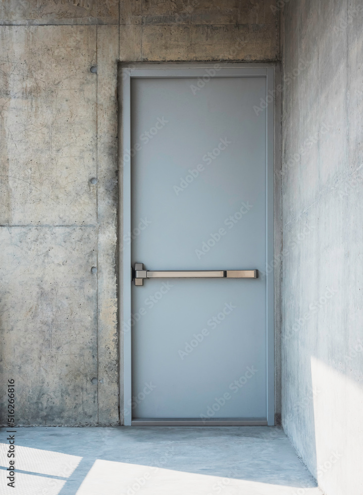 Exit door Emergency way out access Building Architecture details Stock ...