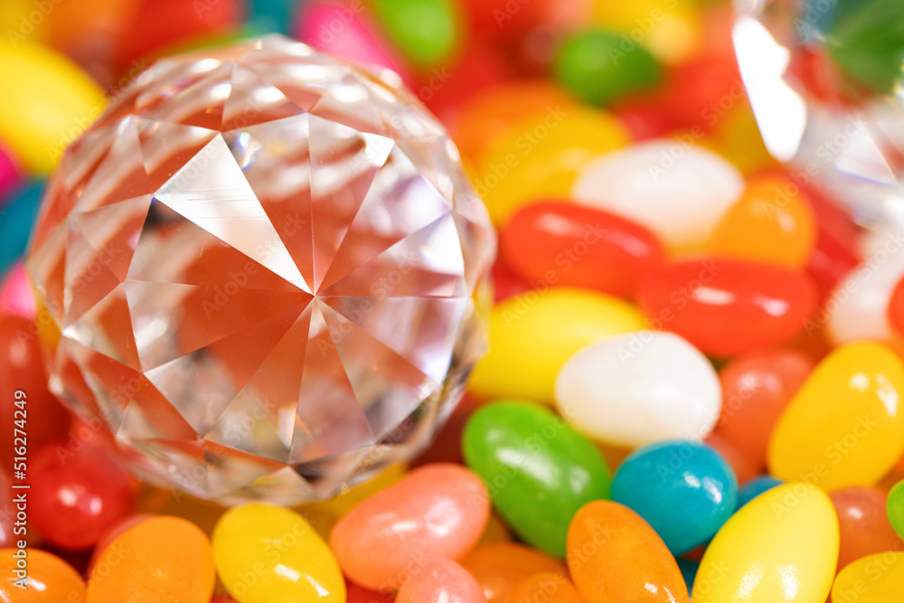 A gem that shines with light ภาพถ่ายสต็อก | Adobe Stock