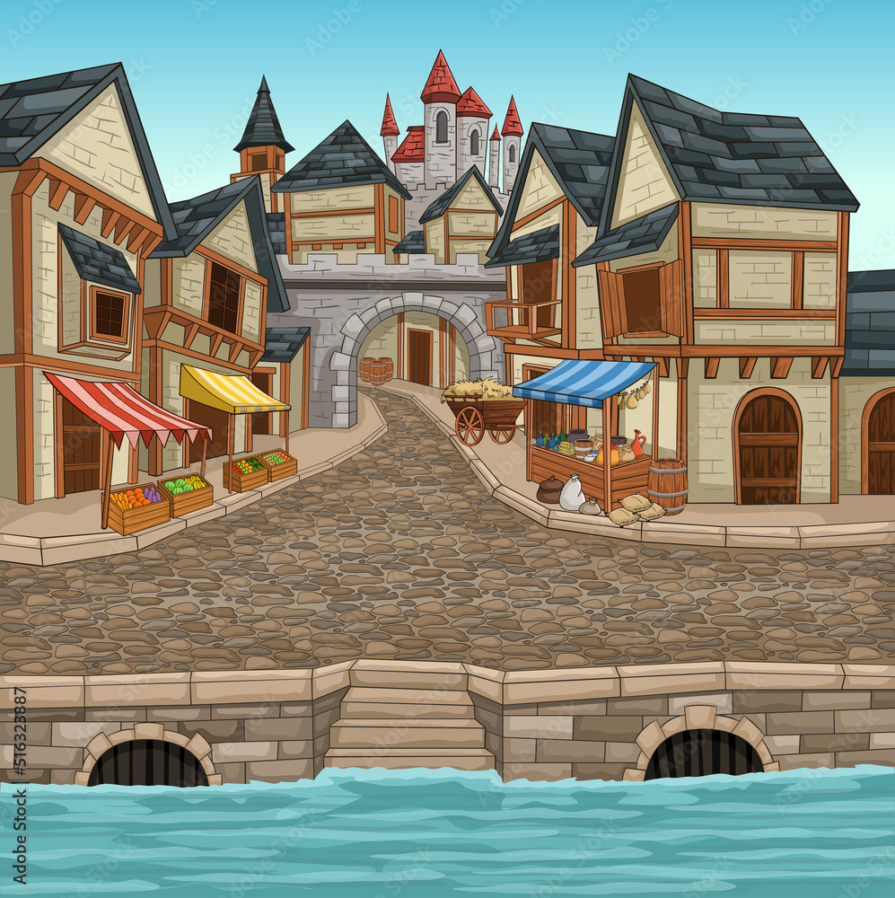 Town Clipart