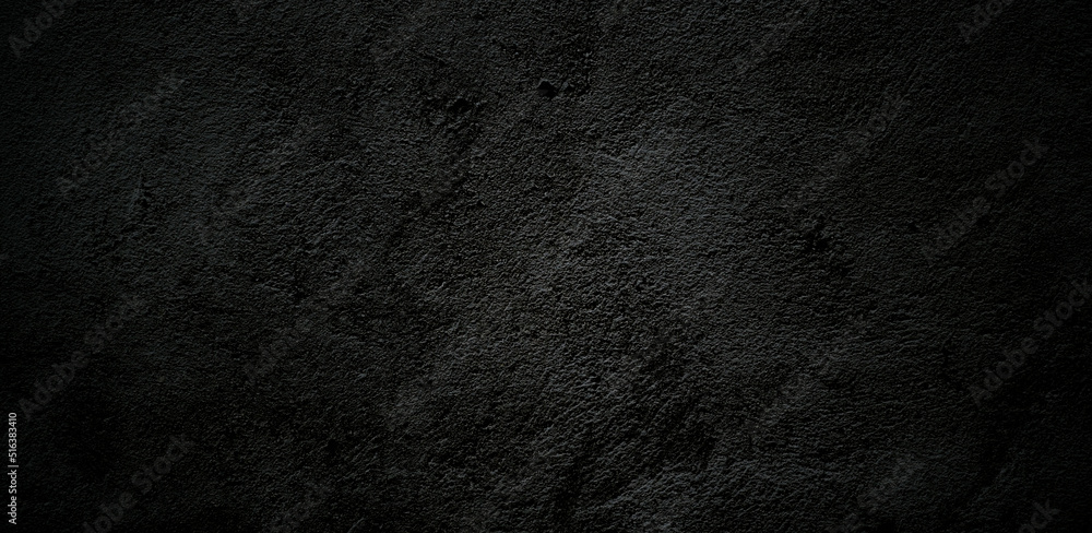 Scary wall Black stone concrete texture background, Dark grey black ...