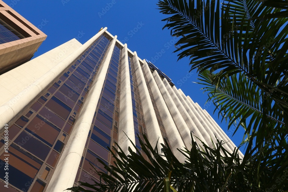 MANILA, PHILIPPINES - NOVEMBER 28, 2017: BDO Corporate Center office ...