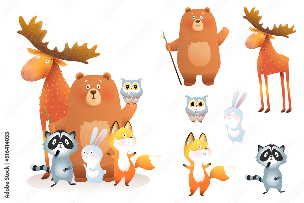 Group Of Animals Clip Art