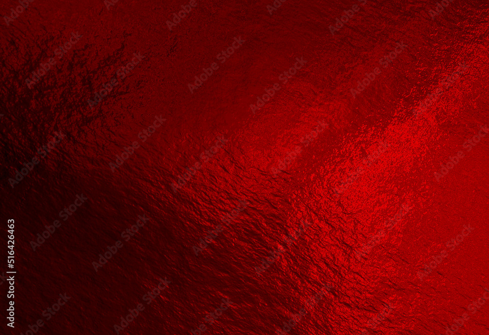 Red foil background with uneven texture Stock Photo | Adobe Stock