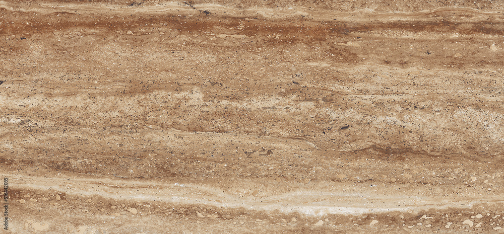Natural stone texture. Brown marble, matt surface, Italian slab ...