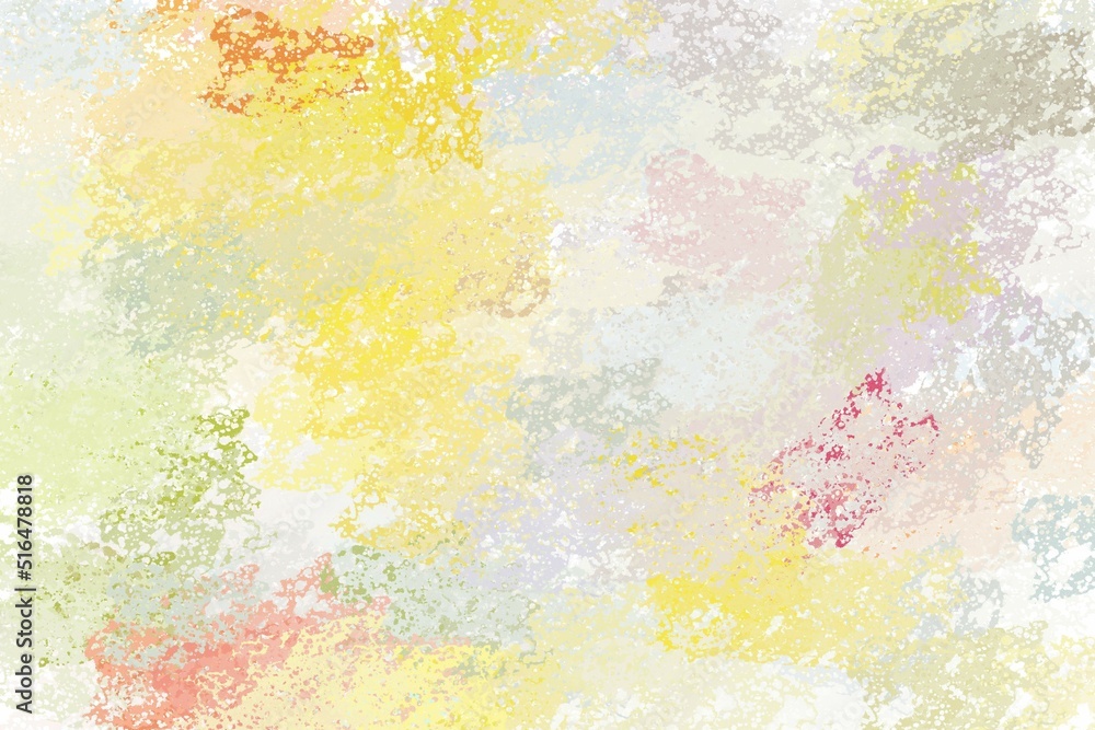 Abstract painting composed of spongy pattern. Acrylic texture art Stock ...