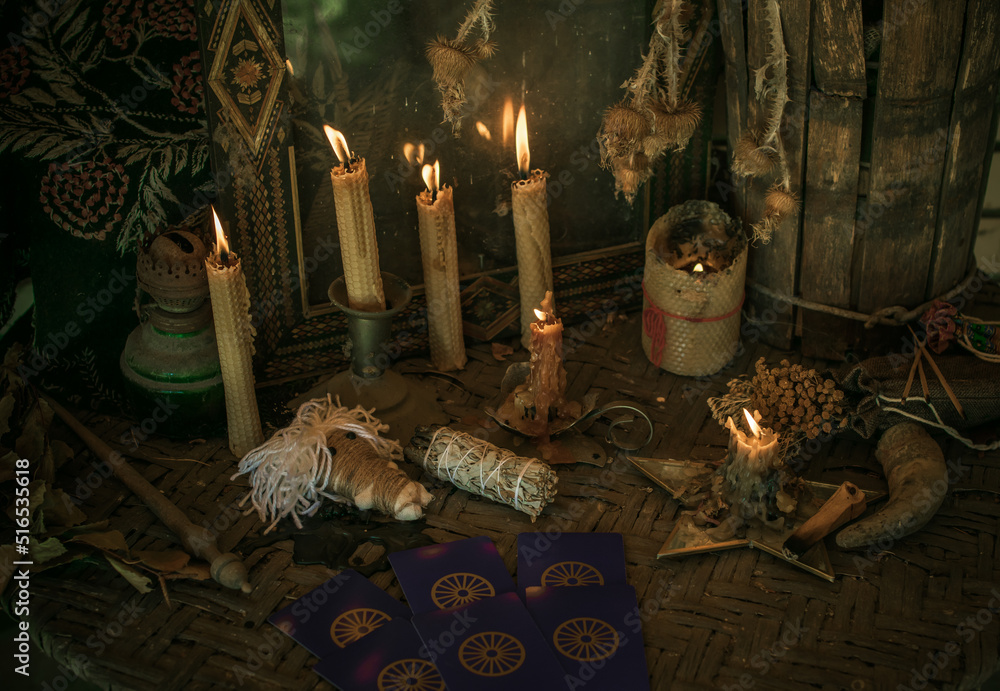 Magic doll for attracting love, rite with voodoo and fate creation ...