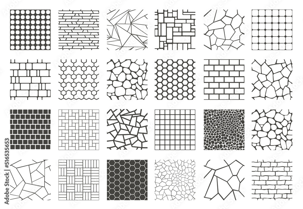 Cobblestone texture. Pavement bricks and pebble vintage decorative ...