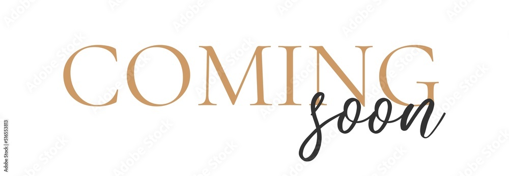 coming soon sign. badges vector templates Stock Vector | Adobe Stock