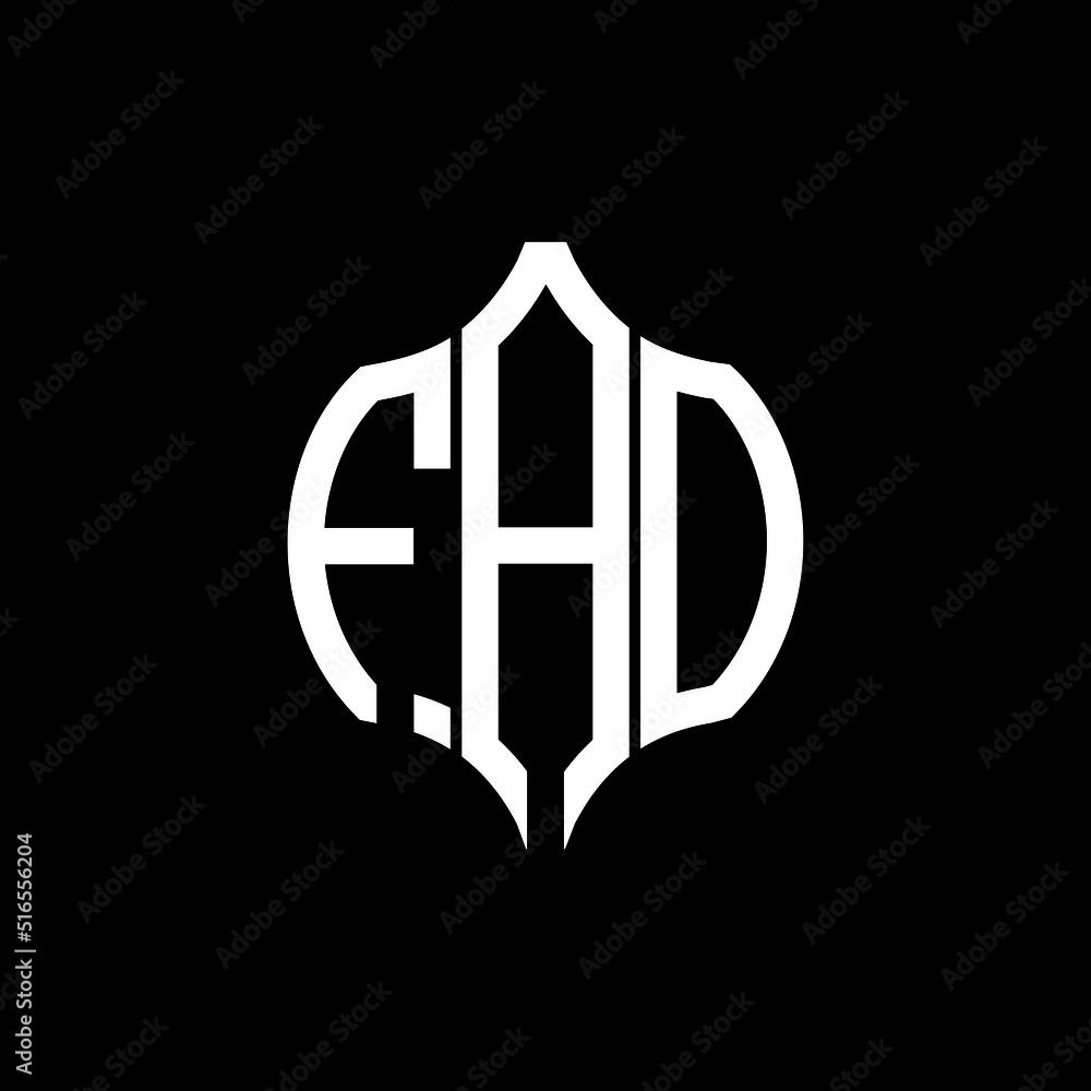 FAO letter logo. FAO best black background vector image. FAO Monogram ...