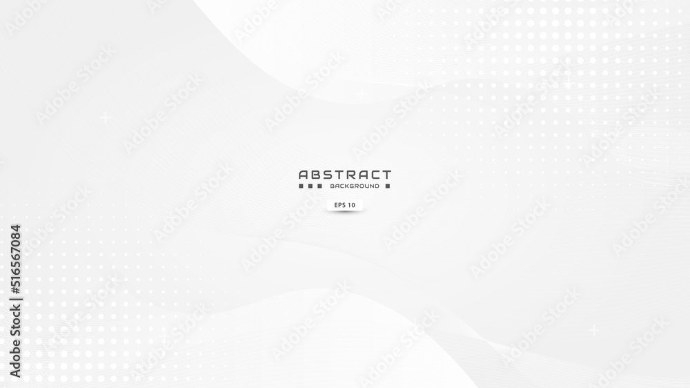 abstract white backgrounds with Scratches effect and halftone, modern ...