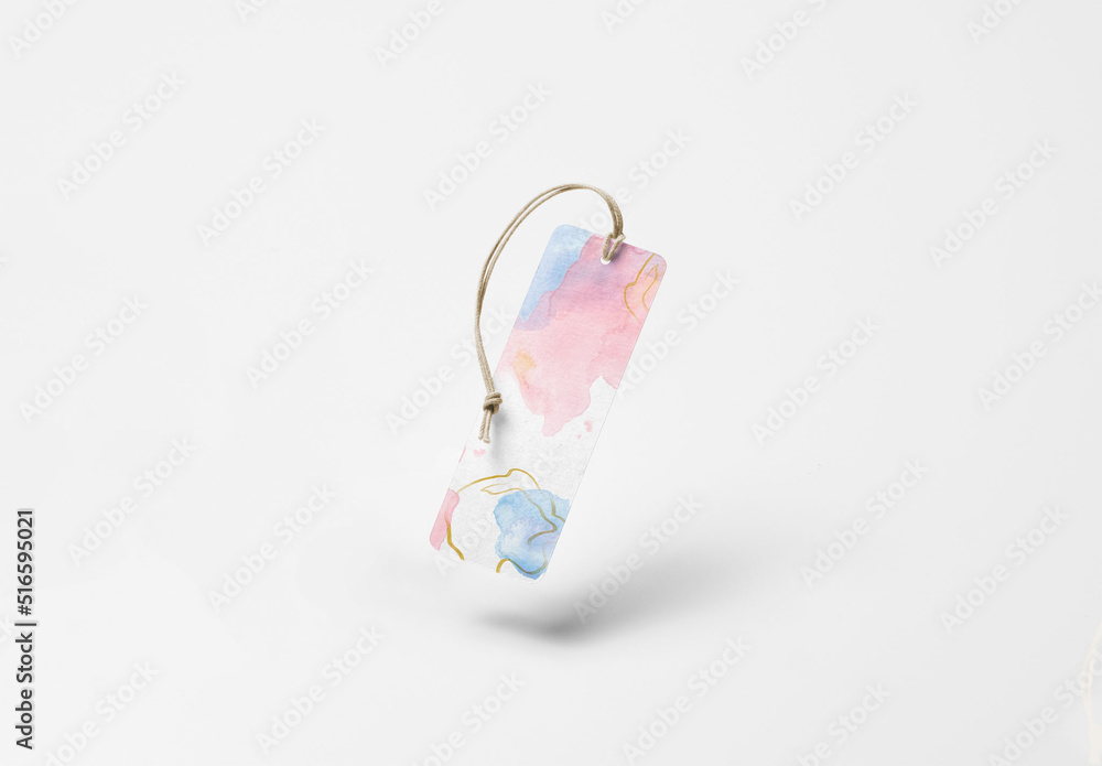 Floating Swing Tag Mockup Stock Template | Adobe Stock