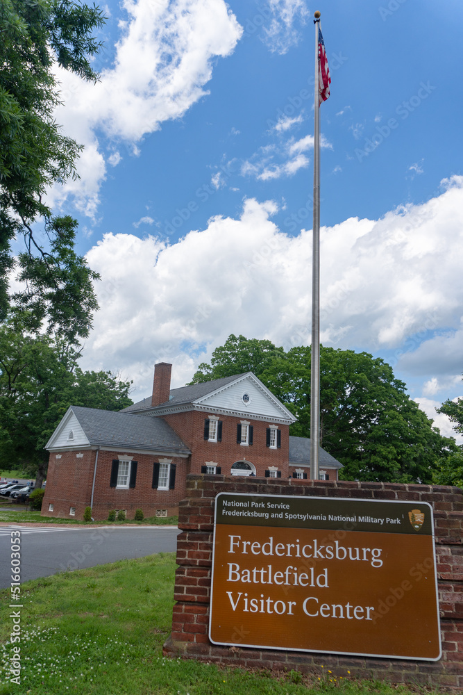 Fredericksburg, Virginia: Fredericksburg Battlefield Visitor Center ...