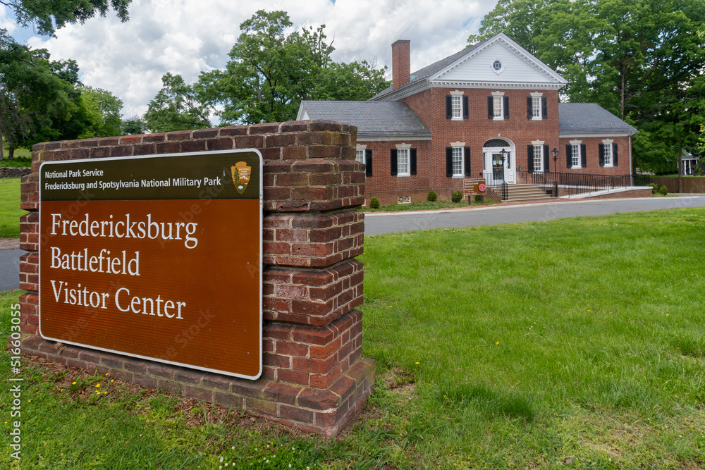 Fredericksburg, Virginia: Fredericksburg Battlefield Visitor Center ...