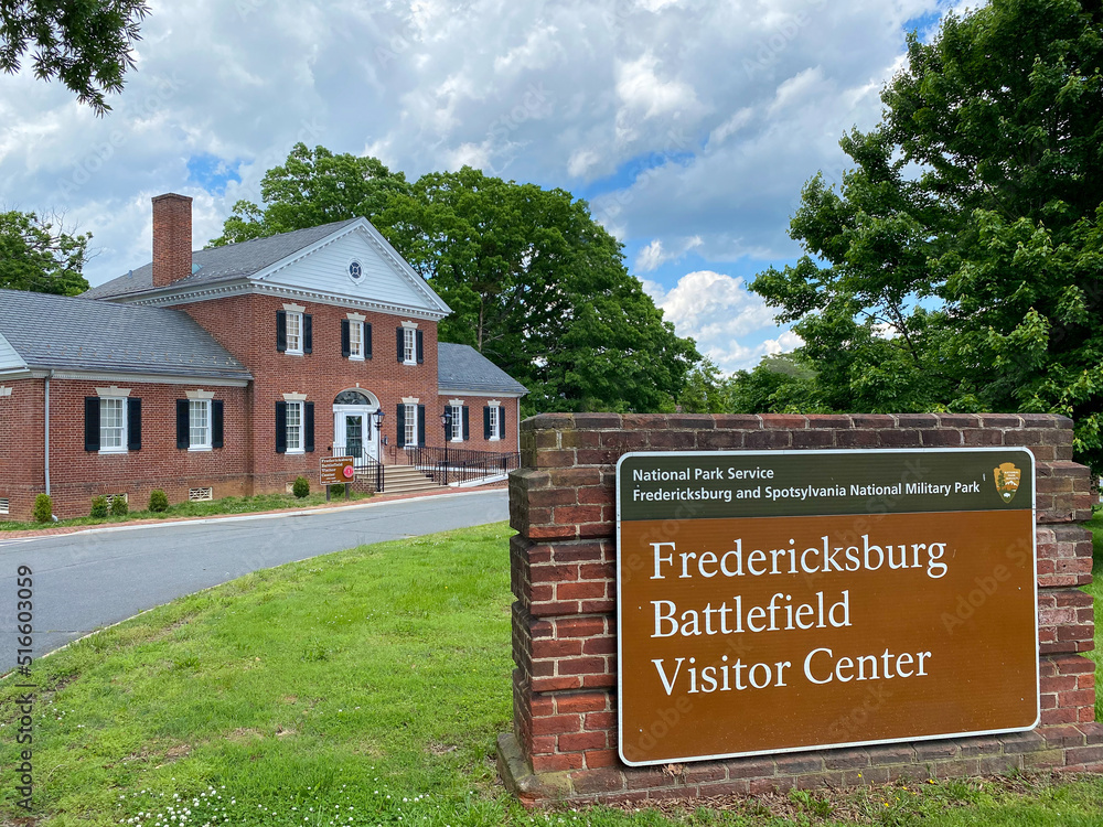 Fredericksburg, Virginia: Fredericksburg Battlefield Visitor Center ...