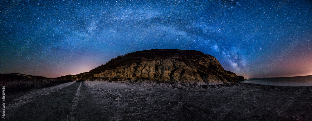 Star and Milky Way photographs photographed with a special technique in ...