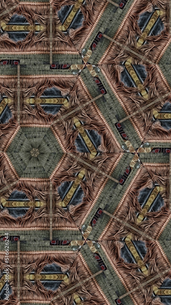 Pakistani ethnic texture. Geometric stripe ornament cover photo ...