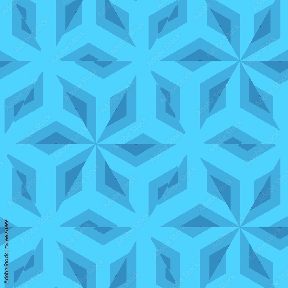 Abstract neon blue pattern design for technology related background ...